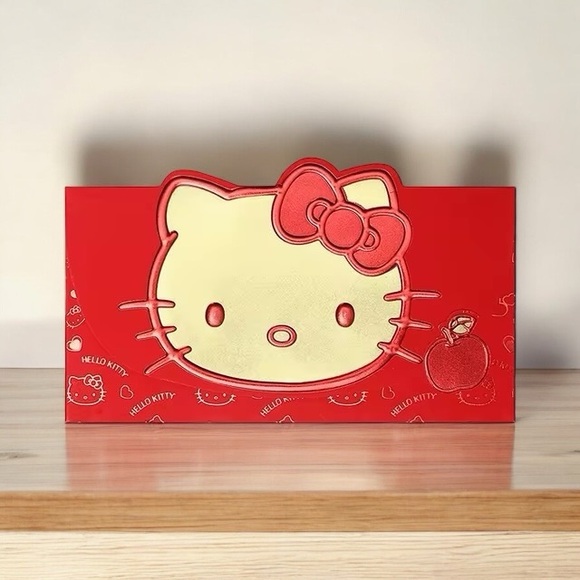 Sanrio | Office | Hello Kitty Red And Gold Envelopes Set Of 3 Lunar New ...